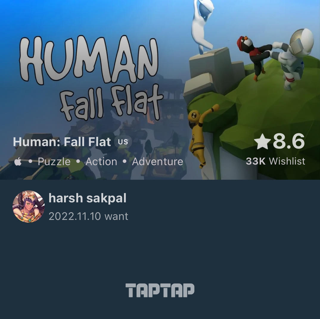 Human Fall Flat - harsh sakpal's Posts - TapTap