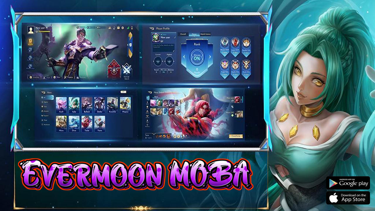 Evermoon MOBA Gameplay (Android,iOS) - Pre-Beta Version - Beta II: Evermoon MOBA - TapTap