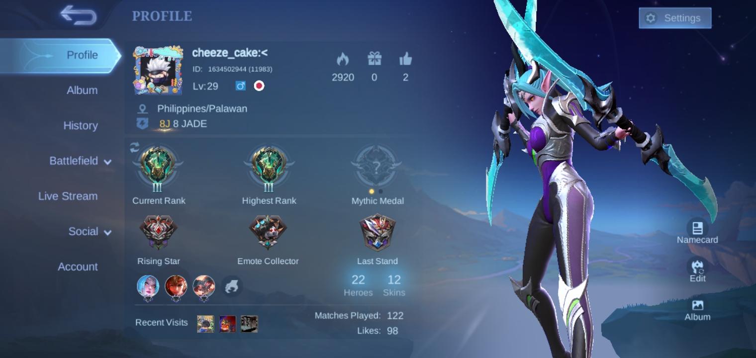 I love mlbb!!😍 share it and get a chance to win the advance server ...