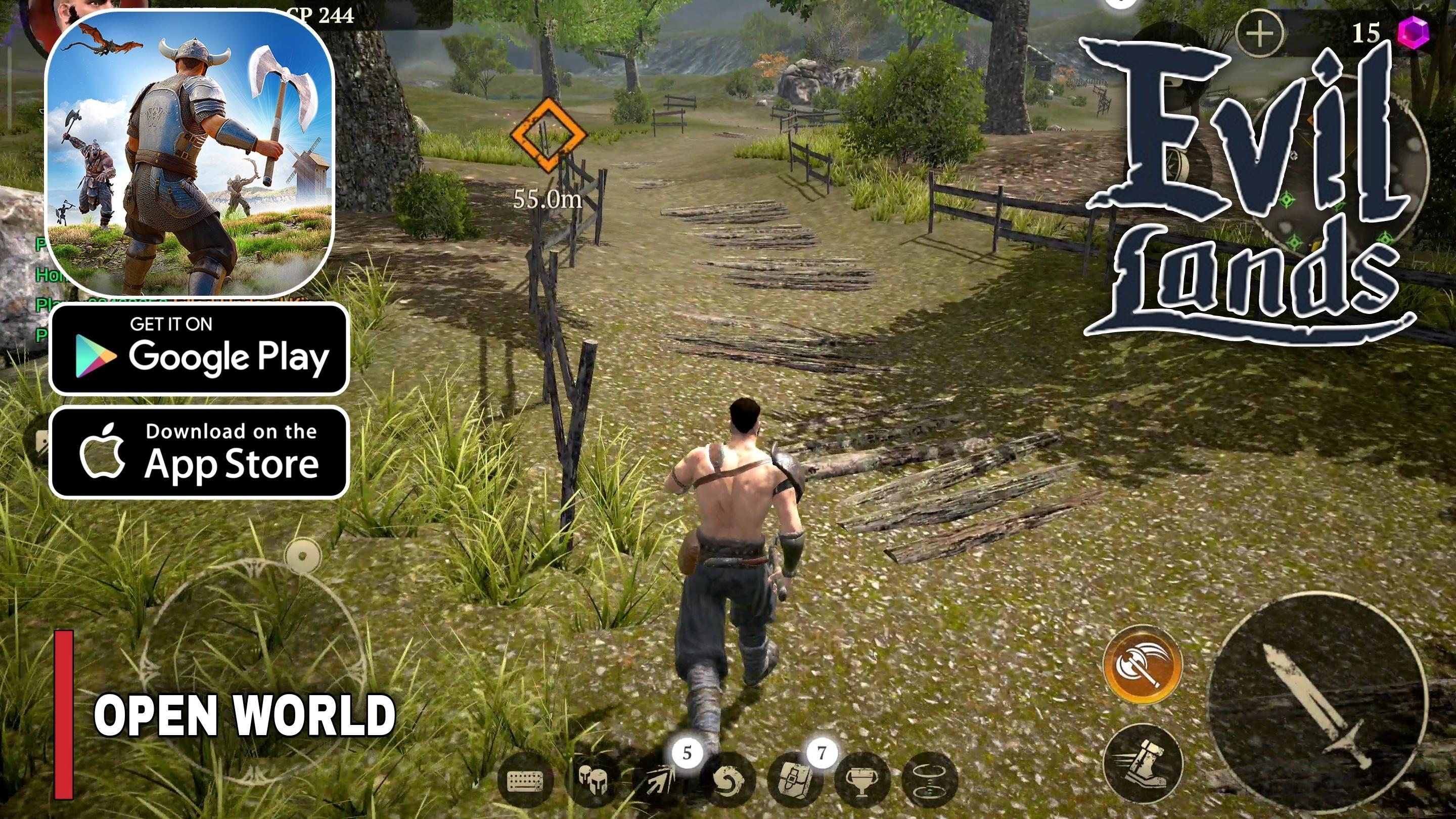 Evil Lands: Online Action RPG Gameplay Walkthrough ( Android, iOS ...