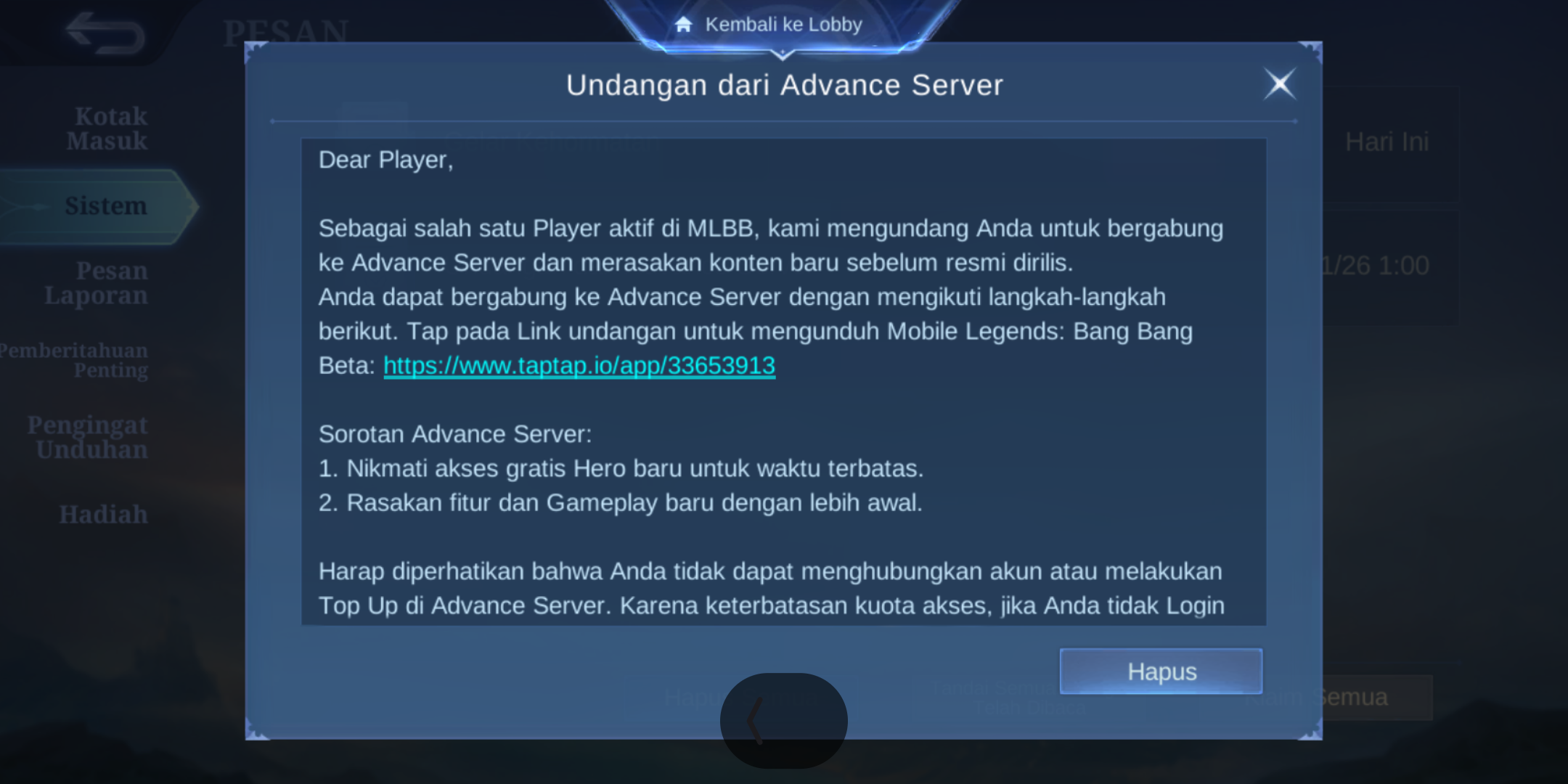 Mobile Legends: Bang Bang Beta - iam_pro's Posts - TapTap