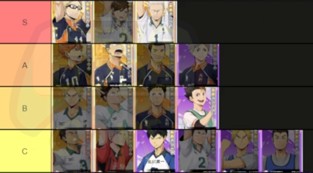 ハイキュー!!FLY HIGH Tier List - ハイキュー!!FLY HIGH - TapTap