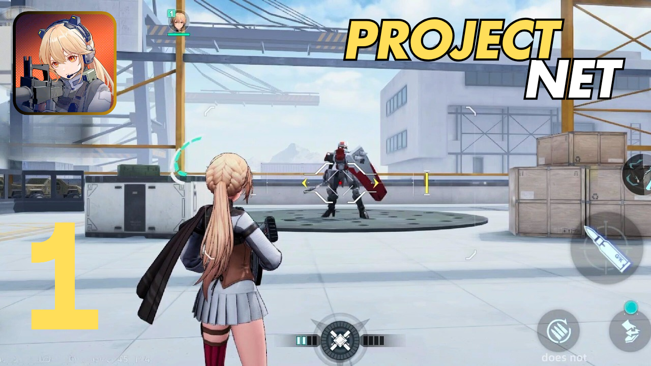 PROJECT NET Gameplay Walkthrough Tutorial - TPS Anime Shooter (Android ...