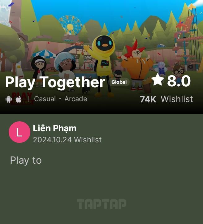 Play Together - Liên Phạm's Posts - TapTap