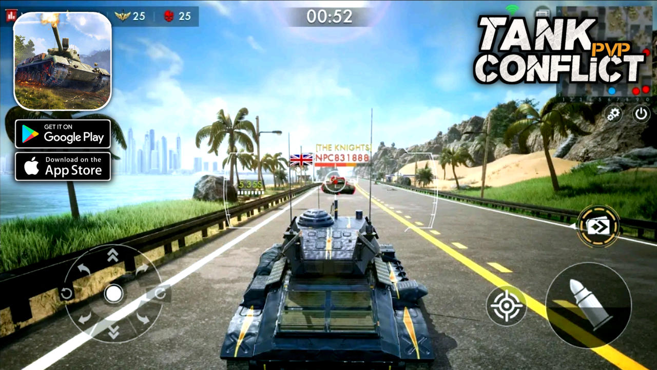Tank Conflict: PVP Blitz MMO Gameplay (Android,IOS) - Tank Conflict ...