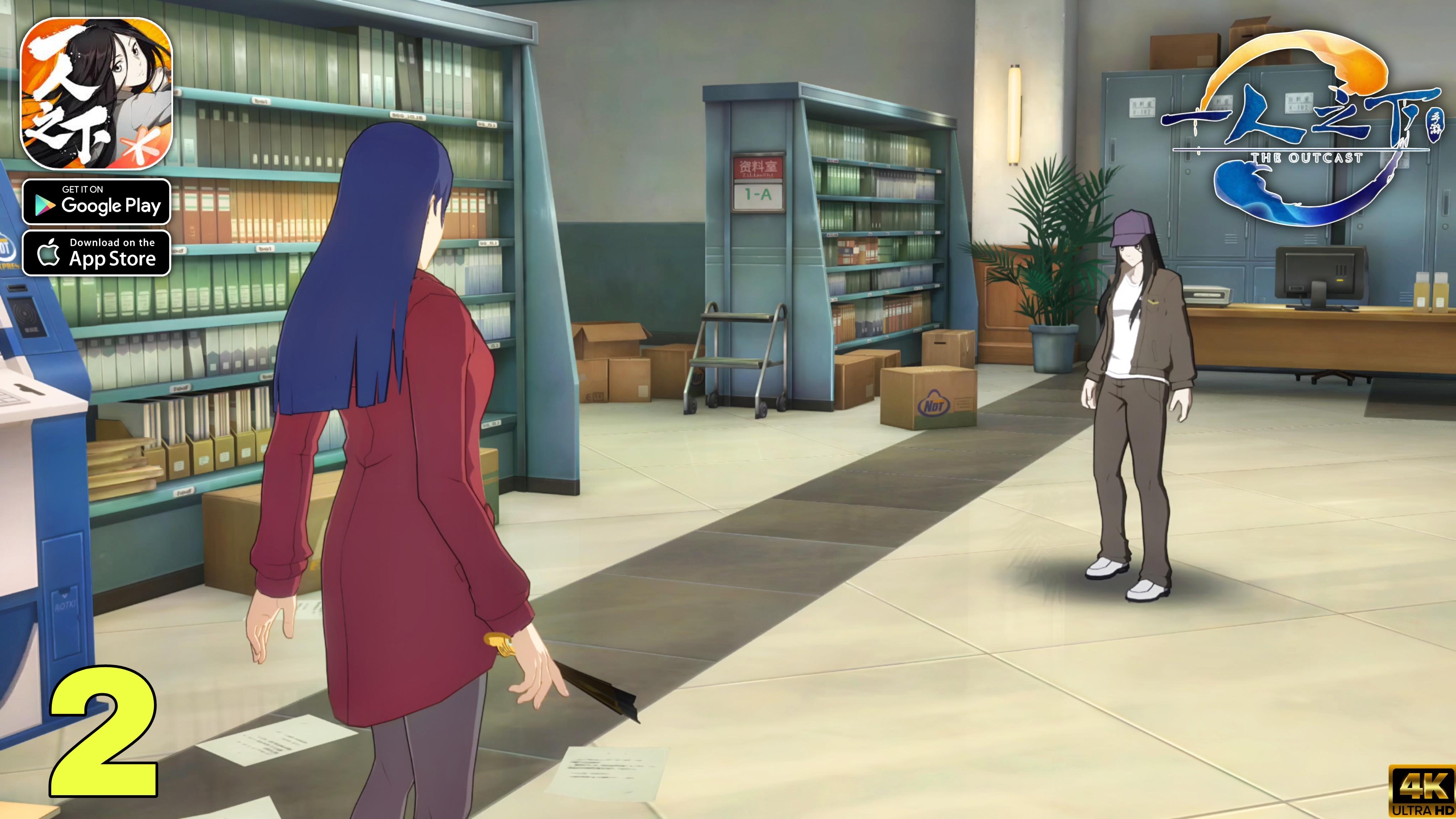 The Outcast: Under One Person Mobile Gameplay walkthrough part 2 ...