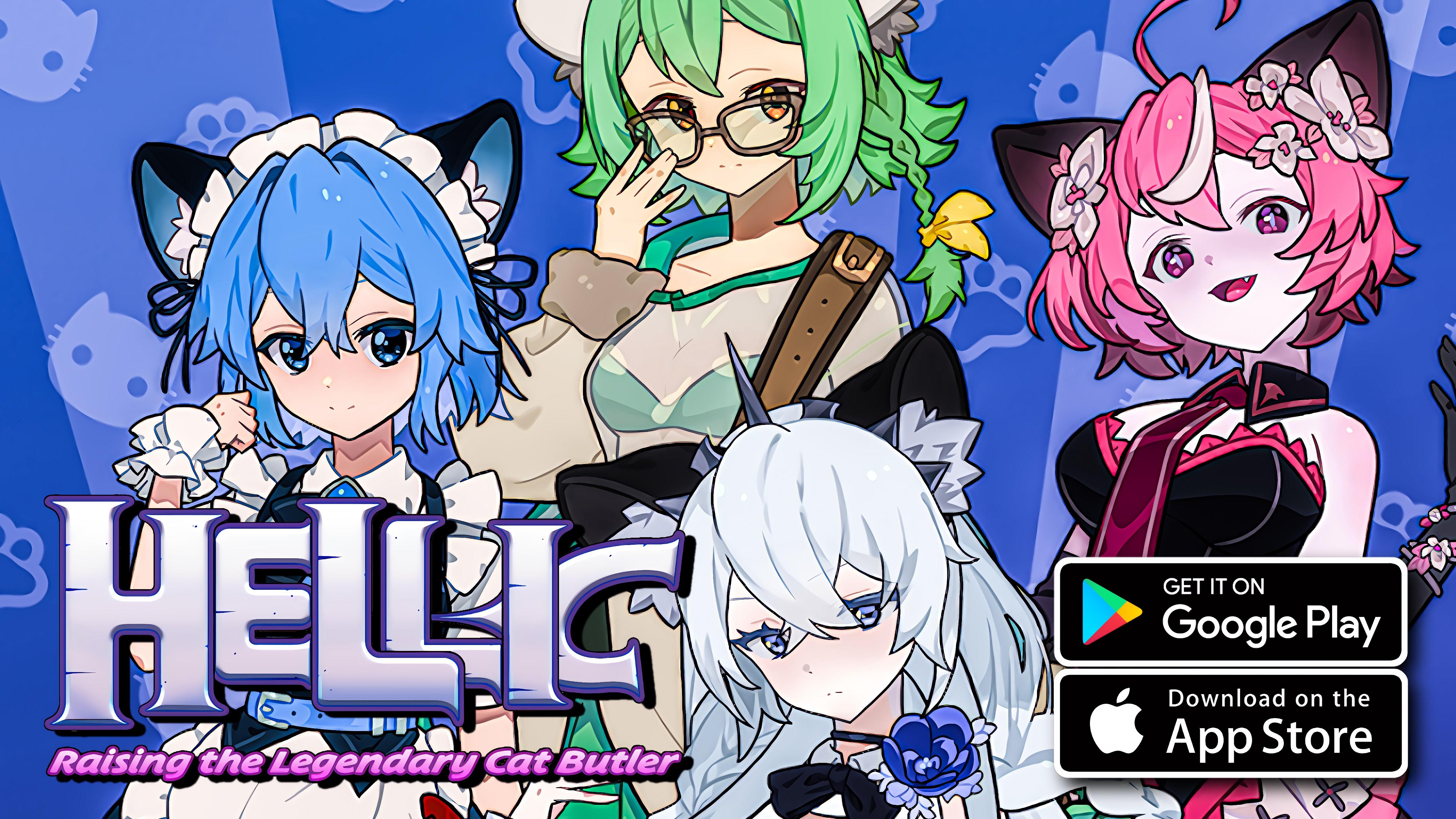 Hellic - Idle RPG Gameplay Android iOS - Helic: Isekai Cat - afk games ...