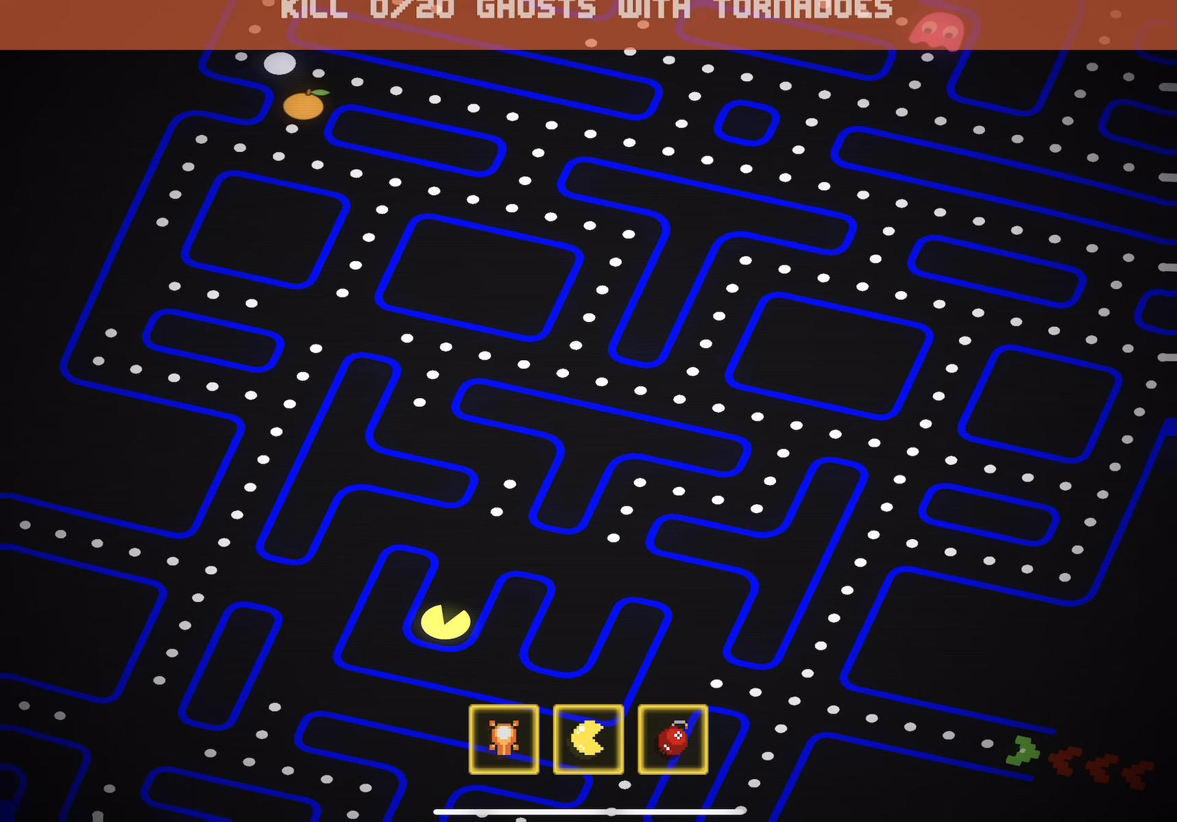 👻🥠🔘🔘🔘Getting The 256 Dot Chain With The Classic 80s Skin In Pac Man 256 ...