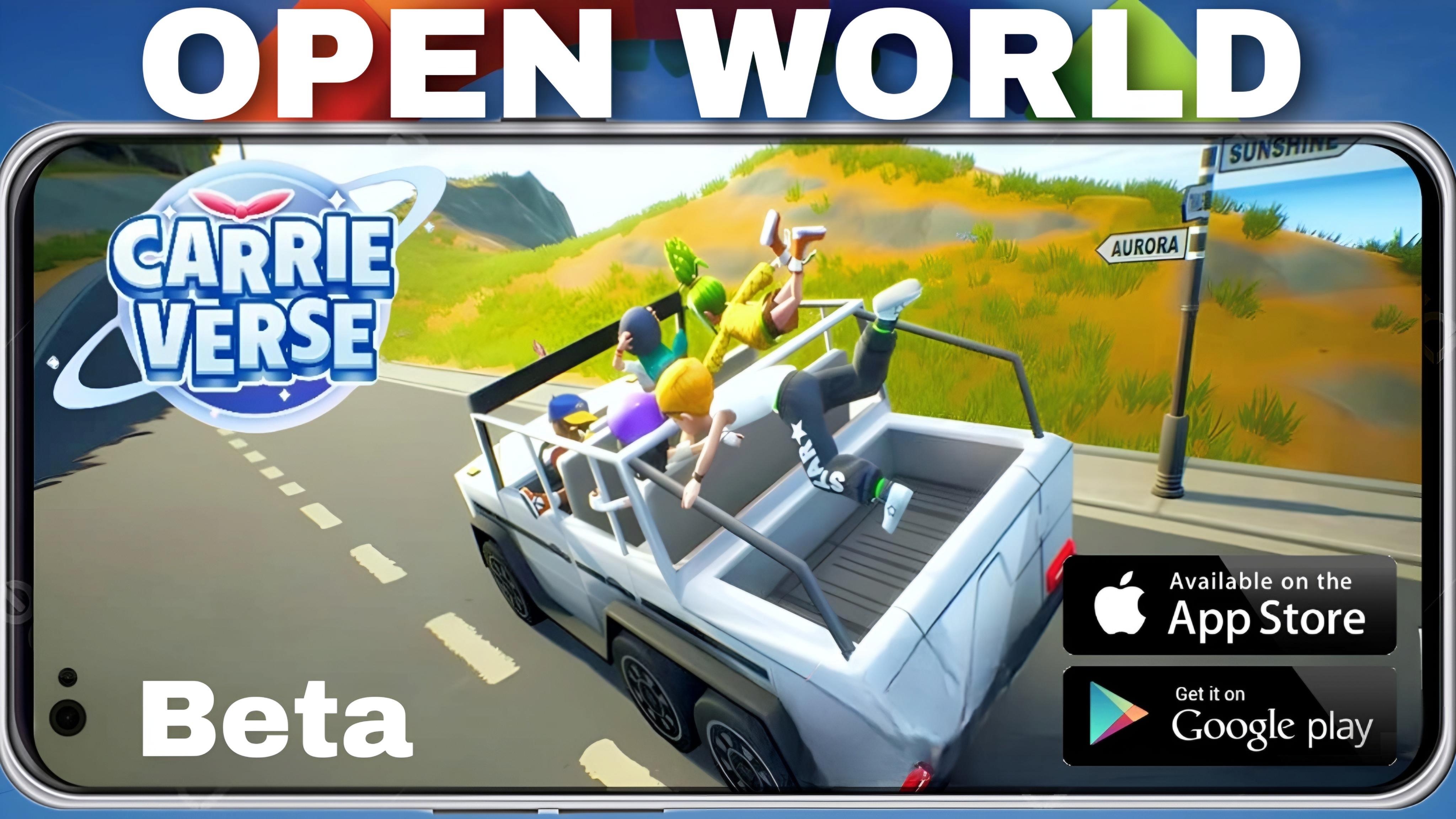 CARRIEVERSE OPEN WORLD NEW BETA GAMEPLAY ANDROID | APK - CARRIEVERSE ...