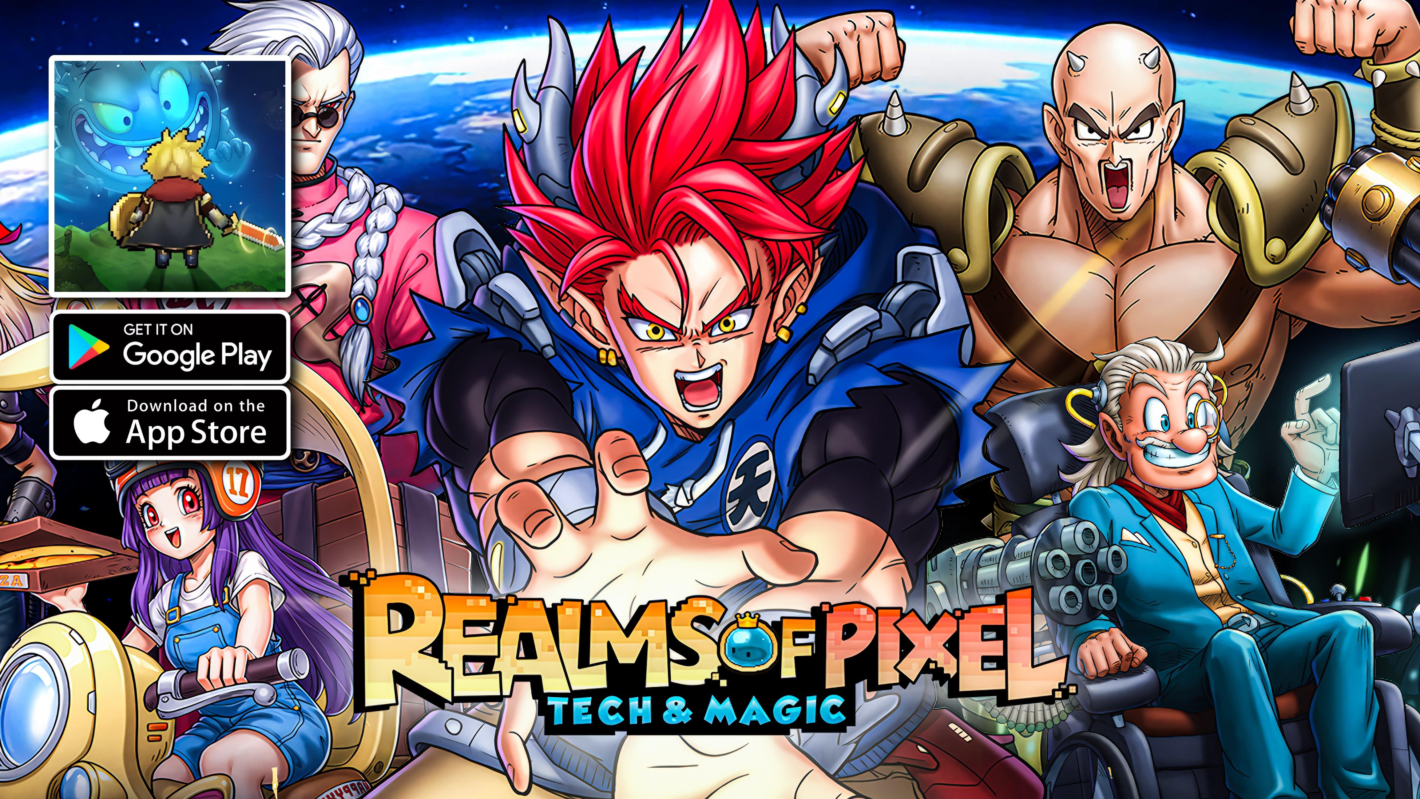 Realms of Pixel: Tech & Magic - RPG Gameplay Android iOS - DRAGON BALL LEGENDS - Realms of Pixel ...