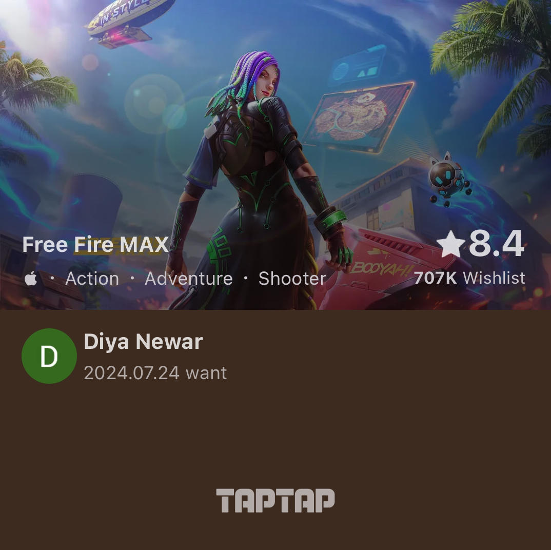 Free Fire MAX - Diya Newar's Posts - TapTap