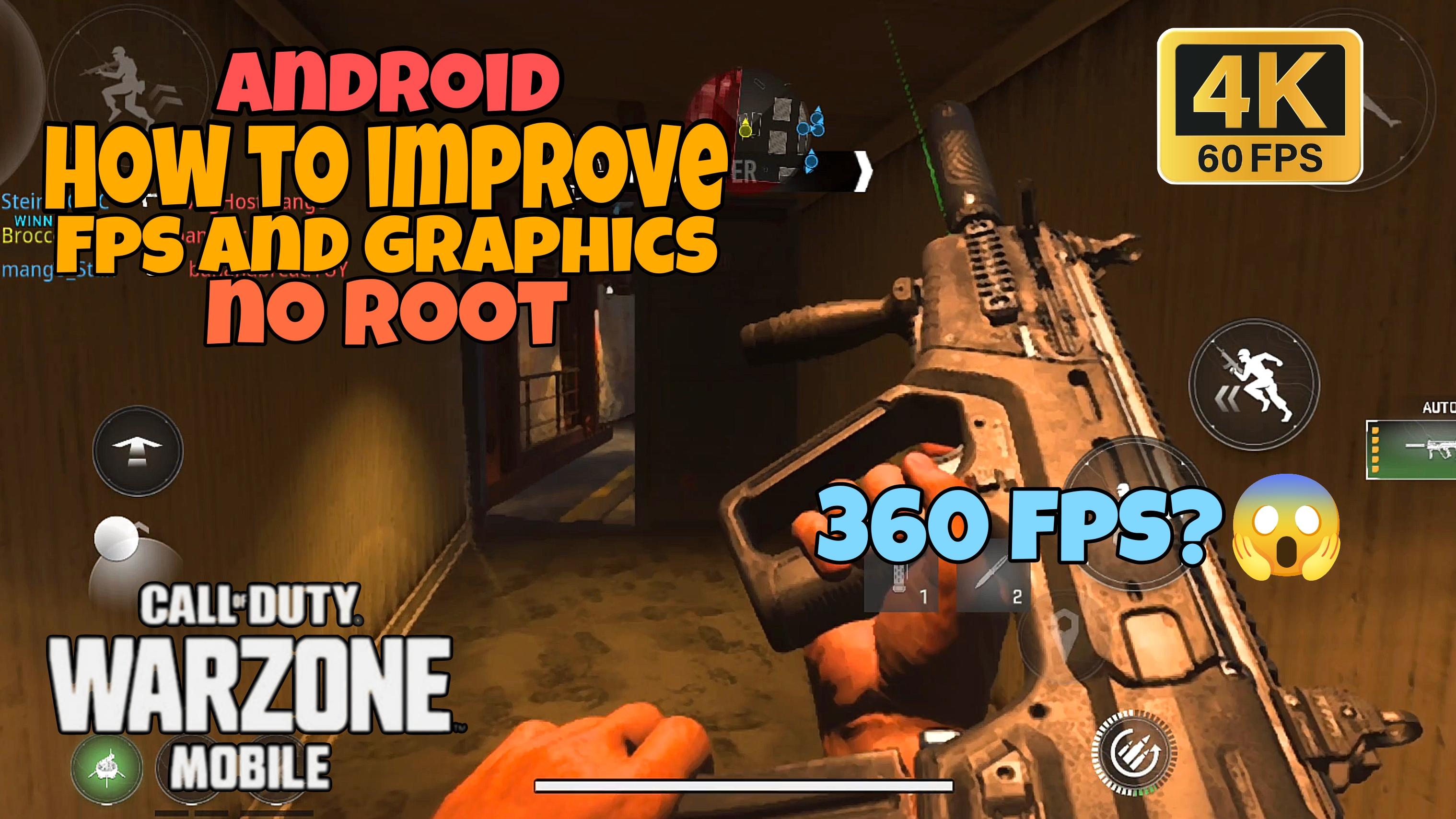 🔴 360 FPS 😱 HOW TO IMPROVE GRAPHICS and FPS NEW TWEAKS | WARZONE MOBILE ...