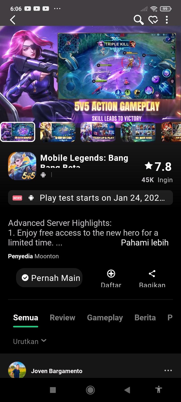 Mobile Legends: Bang Bang Beta - Rafael Boru's Posts - TapTap