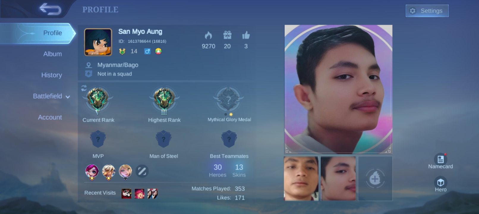 Mobile Legends: Bang Bang Beta - San Myo Aung's Posts - TapTap