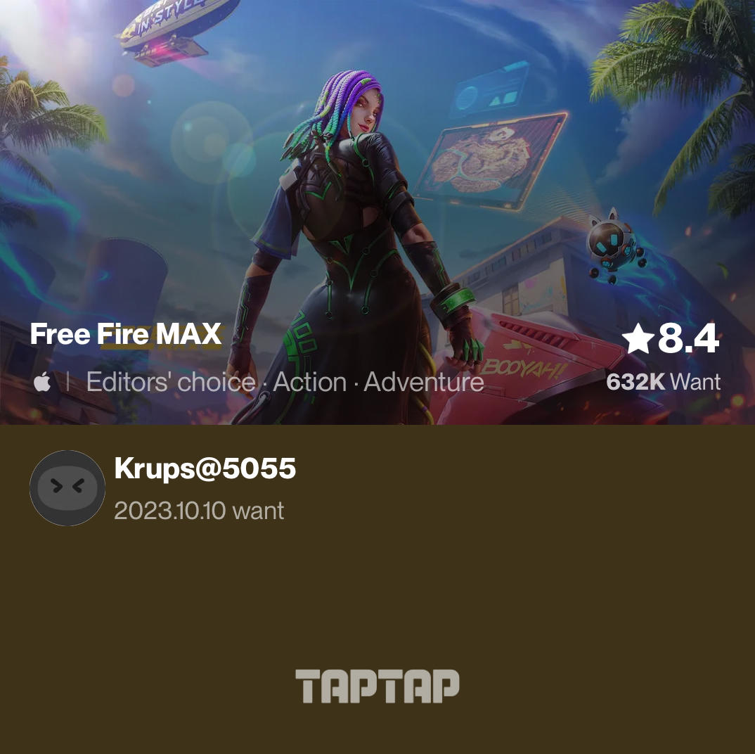 Free Fire MAX - Krups@5055's Posts - TapTap