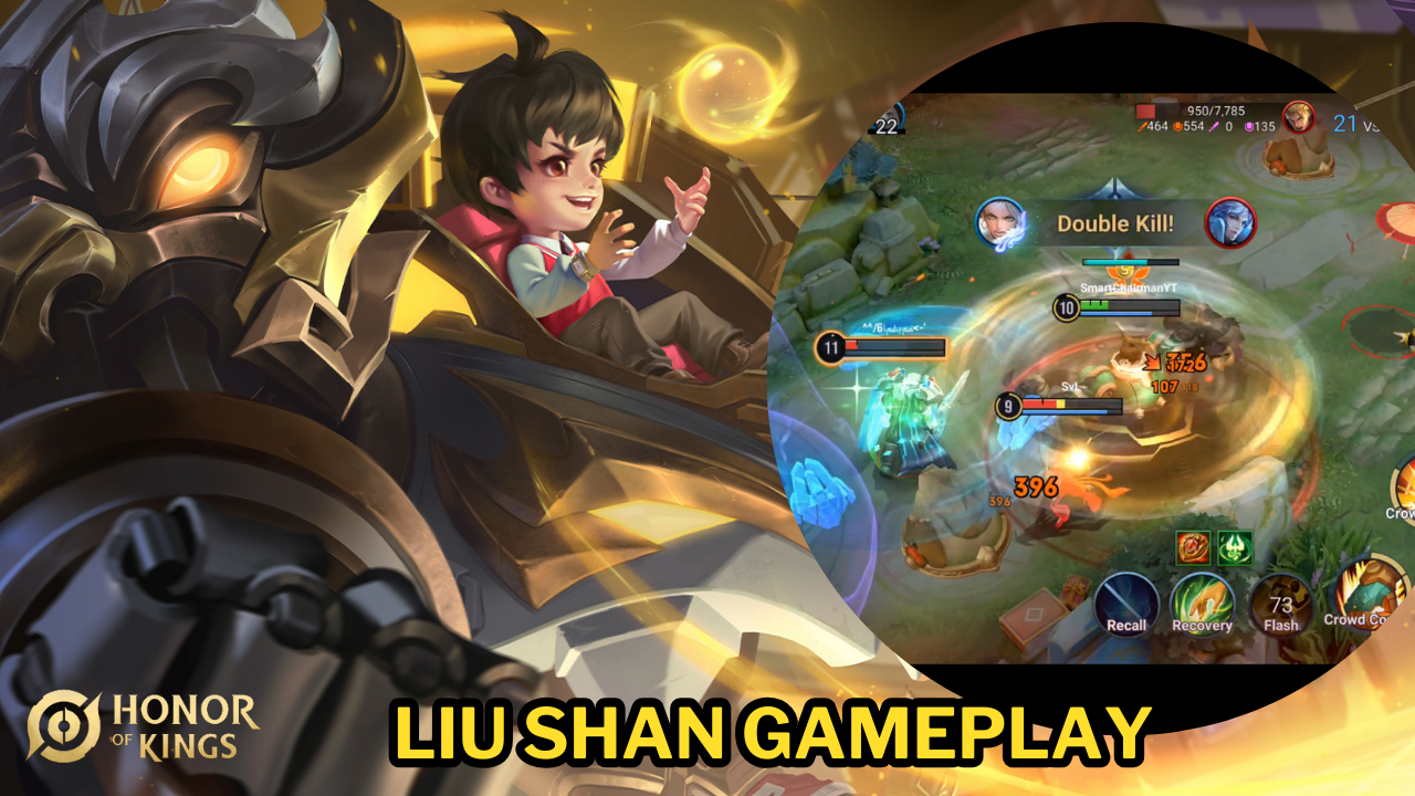 HONOR OF KINGS - LIU SHAN GAMEPLAY - Honor of Kings - Honor of Kings ...