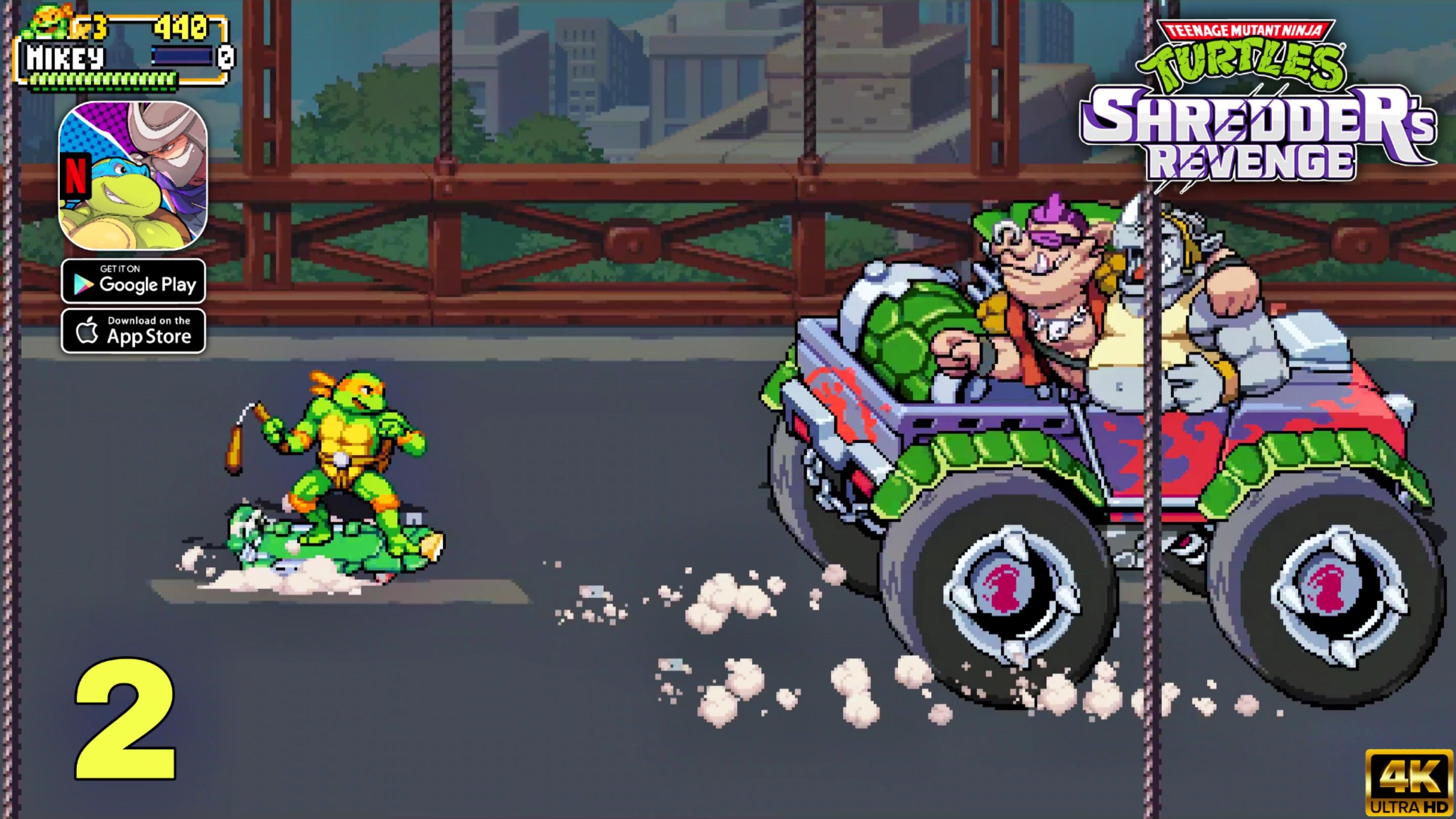 Teenage Mutant Ninja Turtles: Shredder's Revenge Gameplay walkthrough part 2 (Android/iOS ...