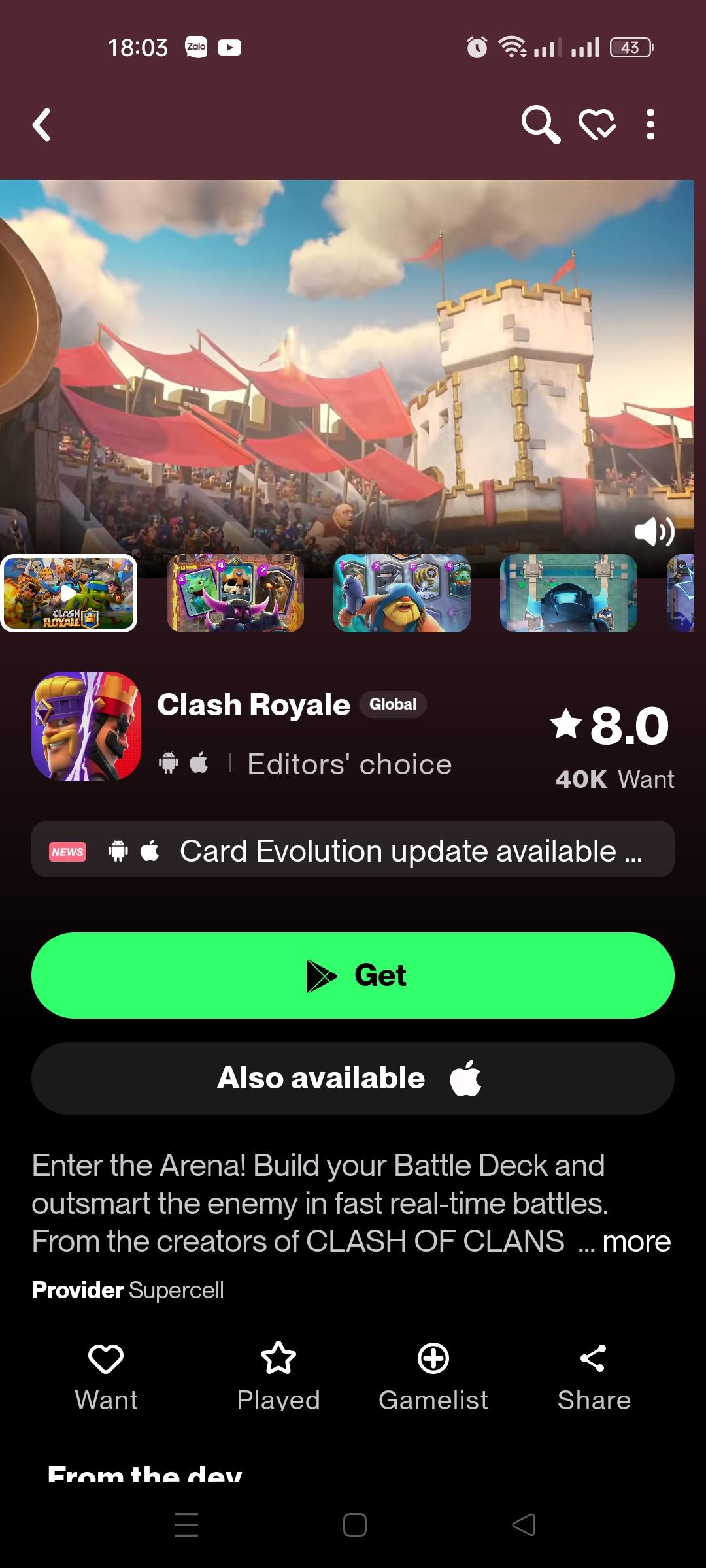 Clash Royale - Meowbot's Posts - TapTap