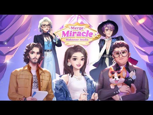 Merge Miracle: Makeover Studio Gameplay | Merge Puzzle Game | Mobile ...