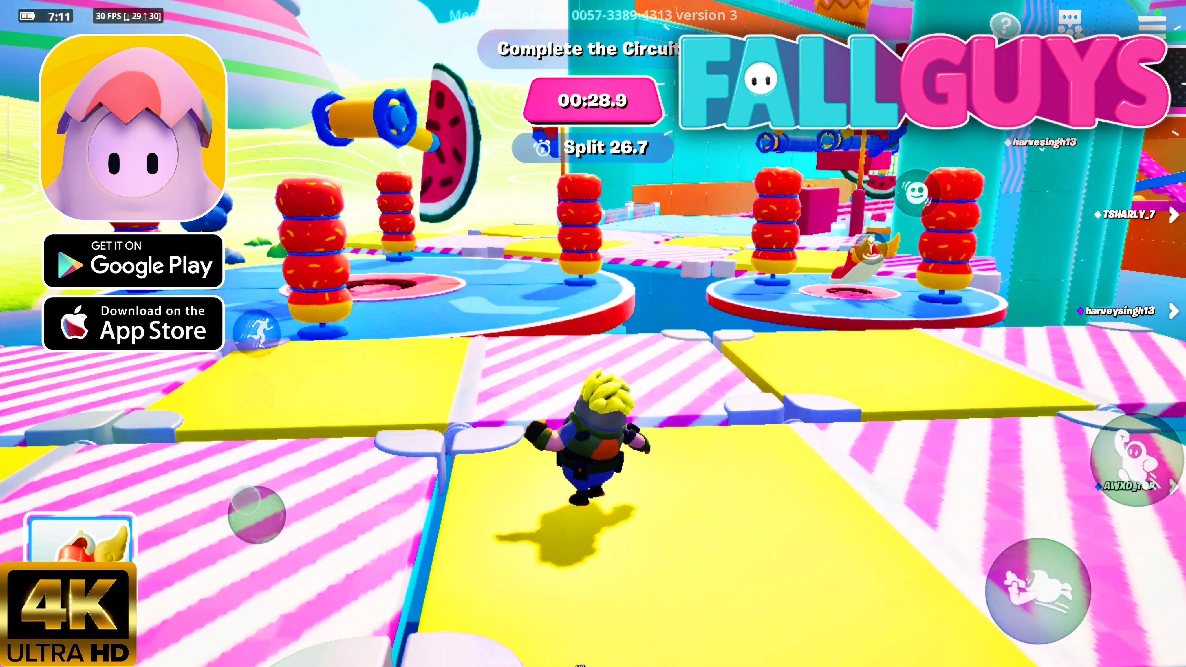 Fall Guys Mobile Gameplay On Fortnite Mobile New Update (Android/iOS) - Fall Guys - Knockout ...