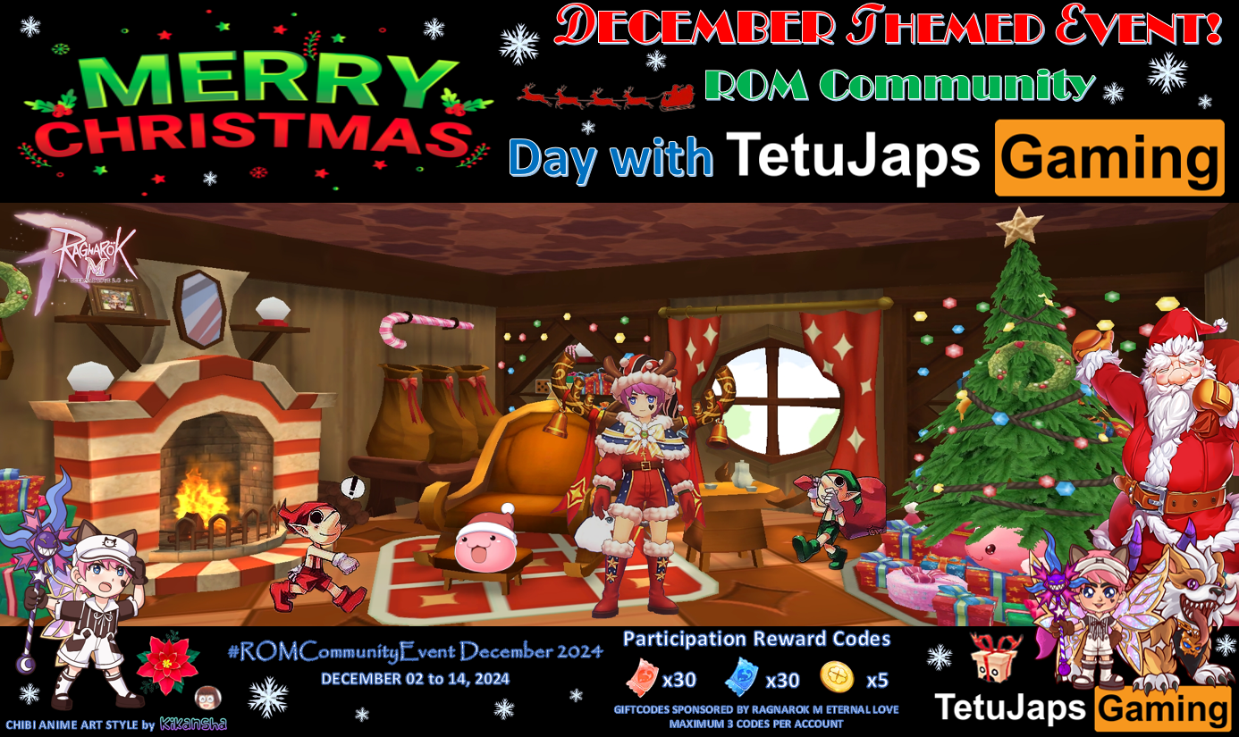 December Themed Events | Christmas Day with TetuJaps Gaming - Ragnarok ...