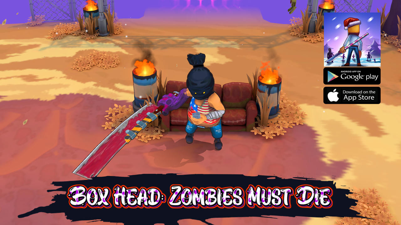 Box Head: Zombies Must Die Gameplay (Android,iOS)-Box Head: Zombies ...
