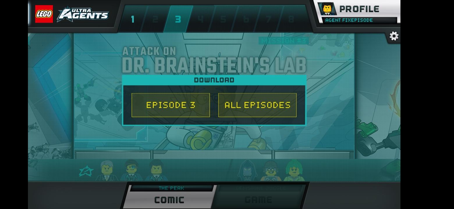 Lego Ultra Agents: AntiMatter Episode 3 Attack on Dr. Brainstein's Lab ...