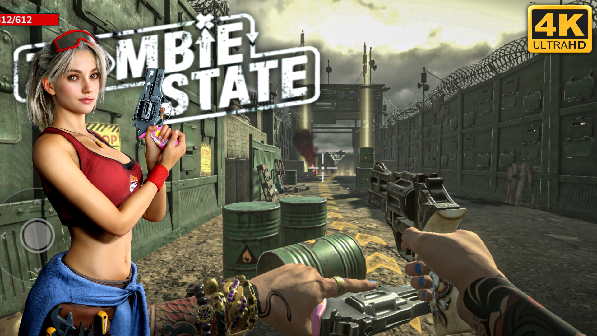 Surviving The Zombie Hordes On The Rooftops - Chapter 5 Zombie State Gameplay - Zombie State ...