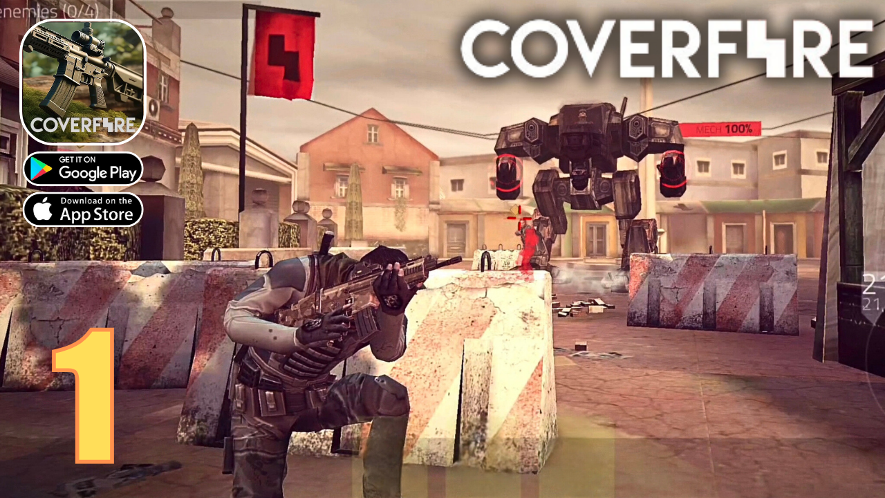 COVER FIRE (OFFLINE) WALKTHROUGH GAMEPLAY PART 1 🔥 [☝🏻Click To Watch ...