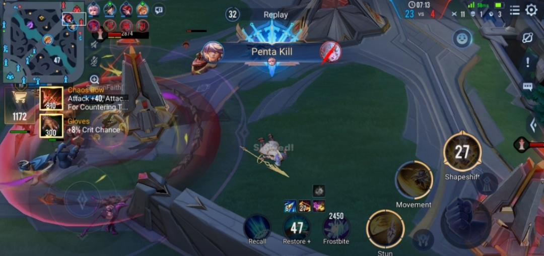 Bright legendary and penta kill. - Arena of Valor - Clash of Titans - Garena AOV - Arena of ...