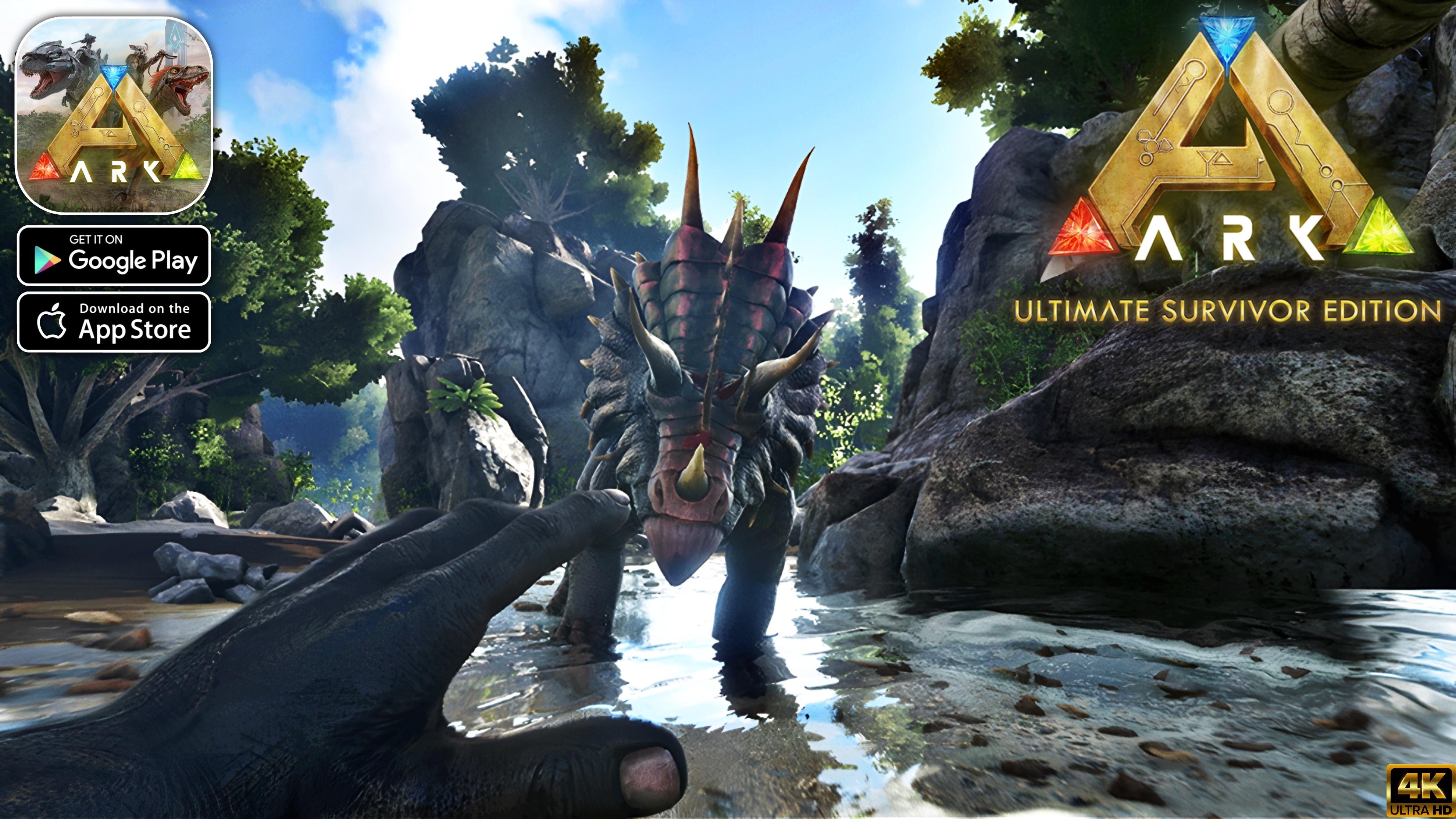 ARK: Ultimate Mobile Edition (Snapdragon 870) Max Graphics Gameplay walkthrough (Android/iOS ...