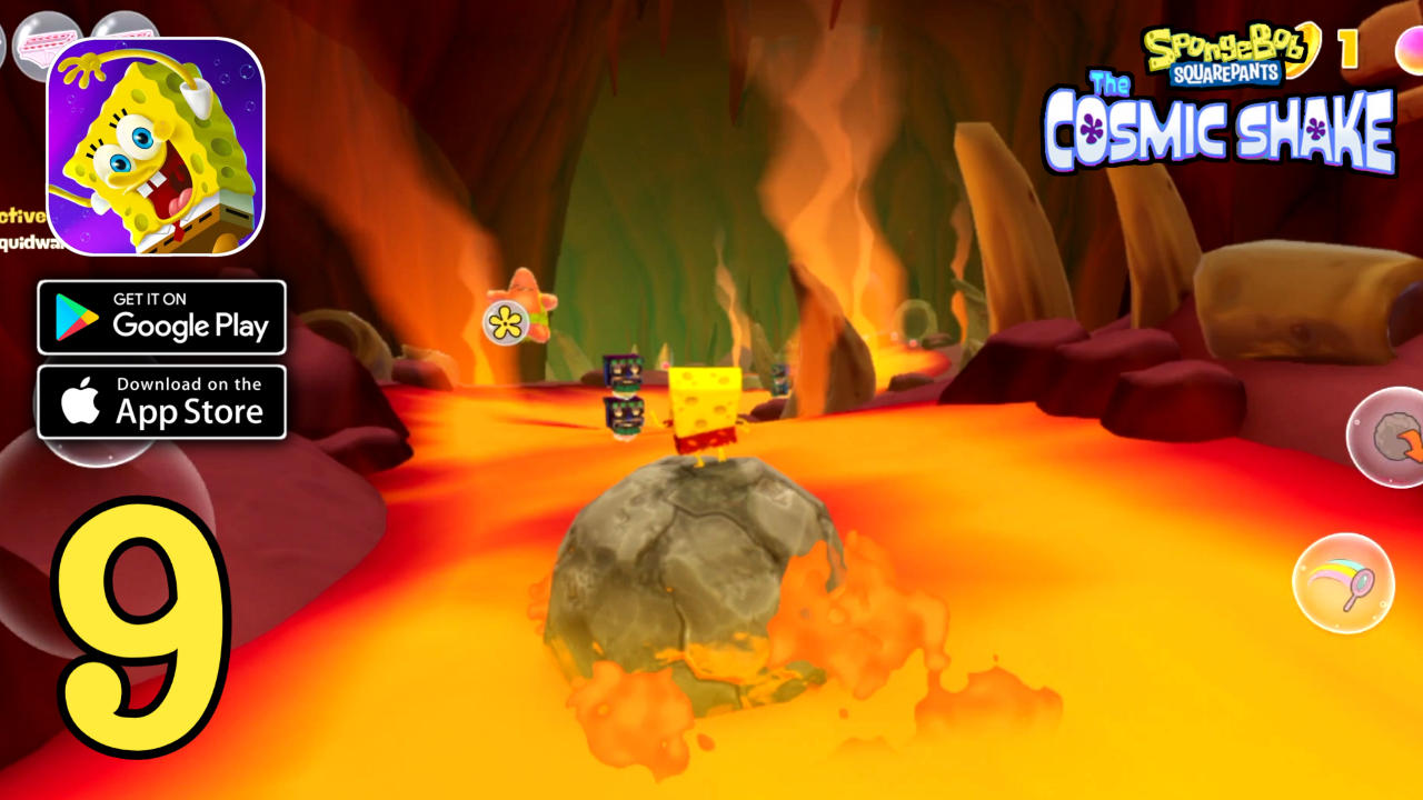 SpongeBob - The Cosmic Shake Gameplay (Android,IOS) Part 9 - SpongeBob ...
