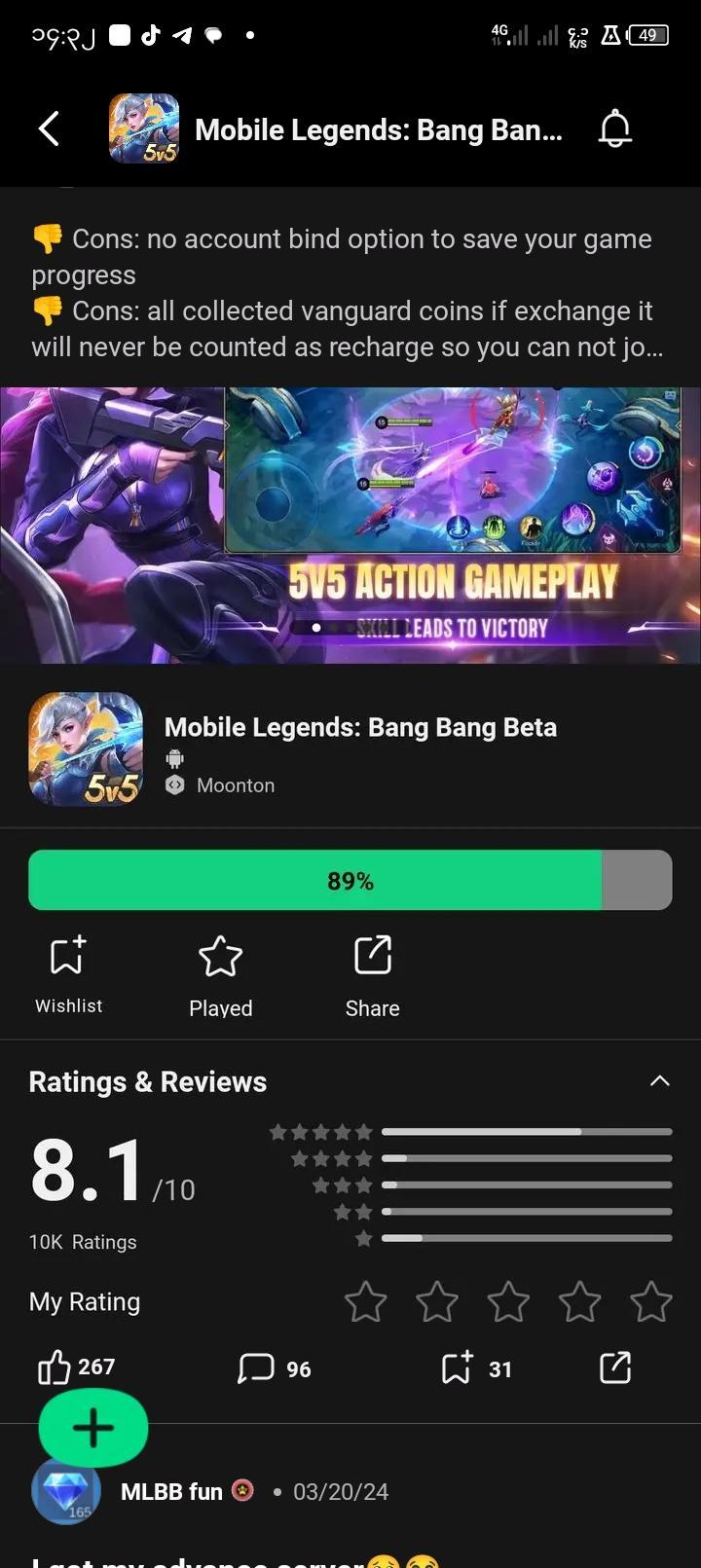 Mobile Legends: Bang Bang Beta - Ose Tablet's Posts - TapTap