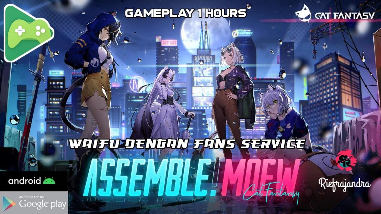 Game Waifu Meow in action - Cat Fantasy:PH - TapTap