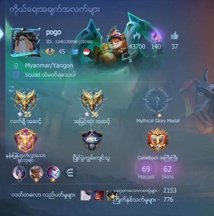 Pyae Phyo Hein's Posts - TapTap