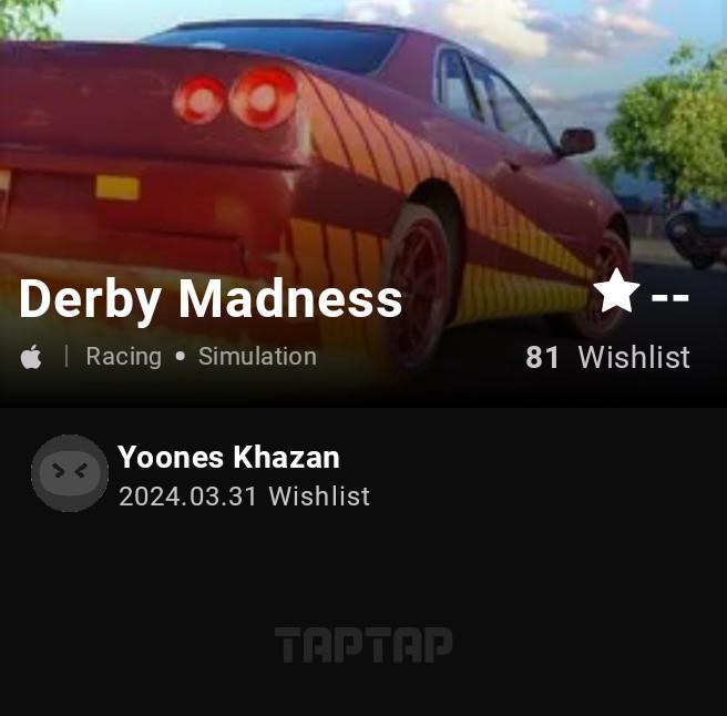 Derby Madness - Yoones Khazan's Posts - TapTap