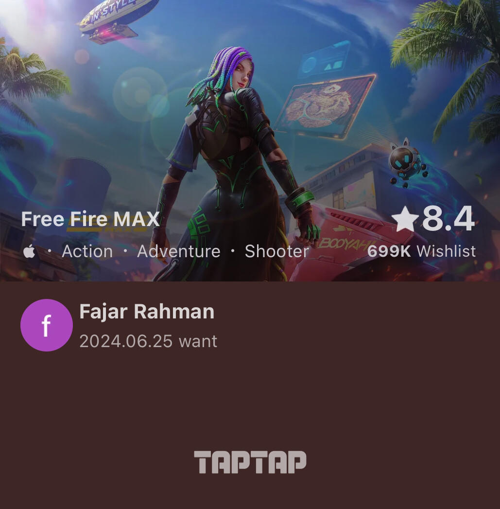 Free Fire MAX - Fajar Rahman's Posts - TapTap