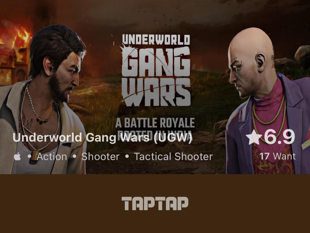 The wait is over || The UGW india early access is coming out🥳 - Underworld Gang Wars (UGW) - TapTap