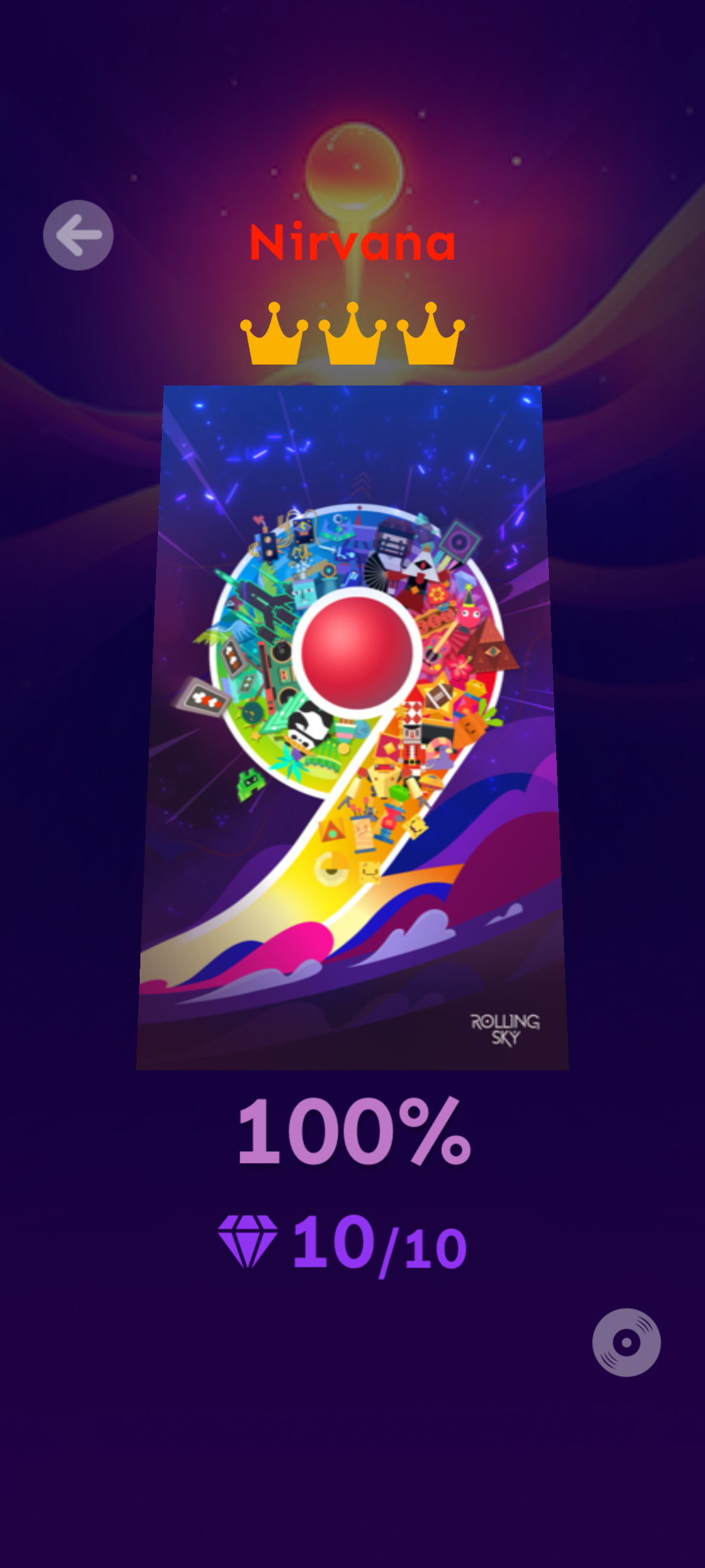 OMG... I.. I F***ING COMPLETED NIRVANA IN PERFECT WAY!!!!!!!!!!! 😱😱😱🥳🥳🥳 - Rolling Sky - TapTap