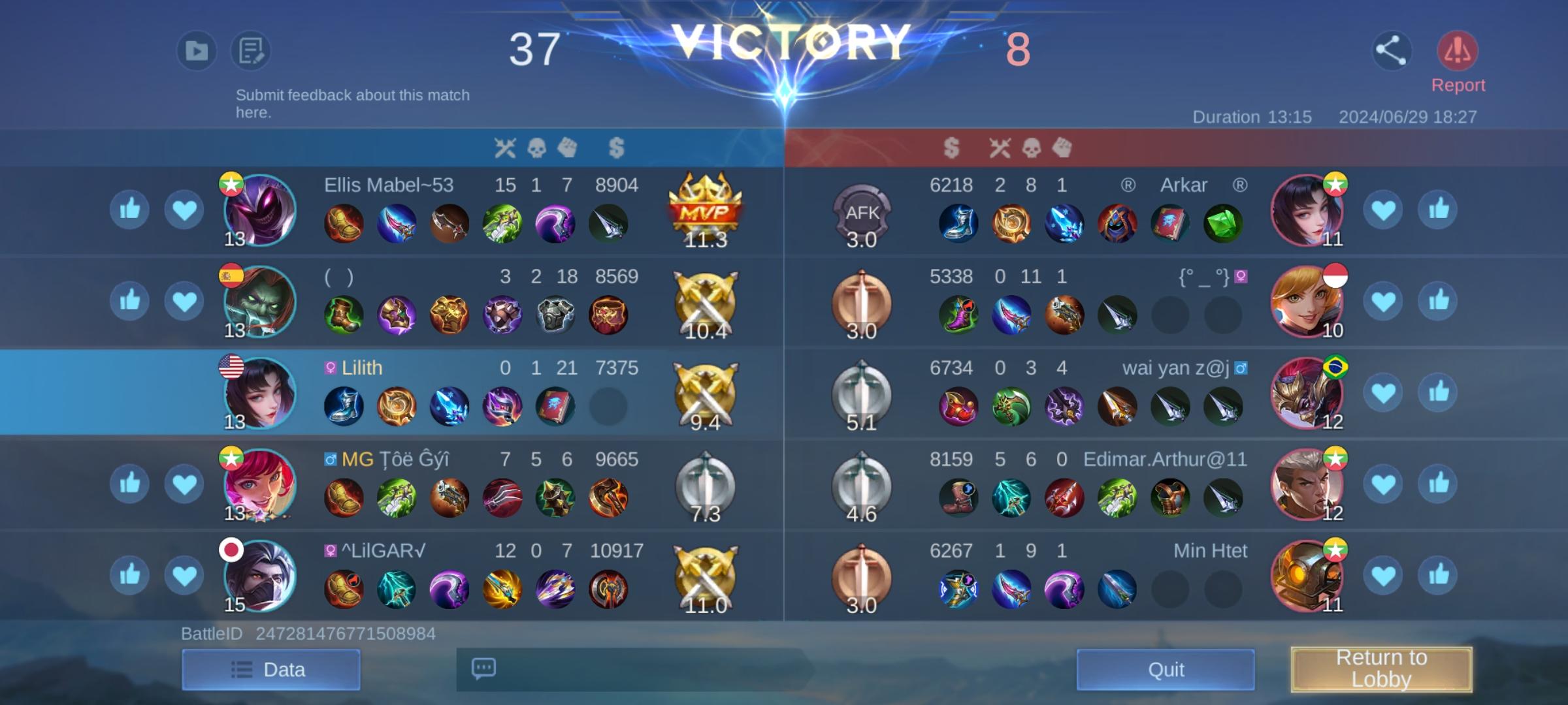 Mobile Legends: Bang Bang Beta - Lilith's Posts - TapTap