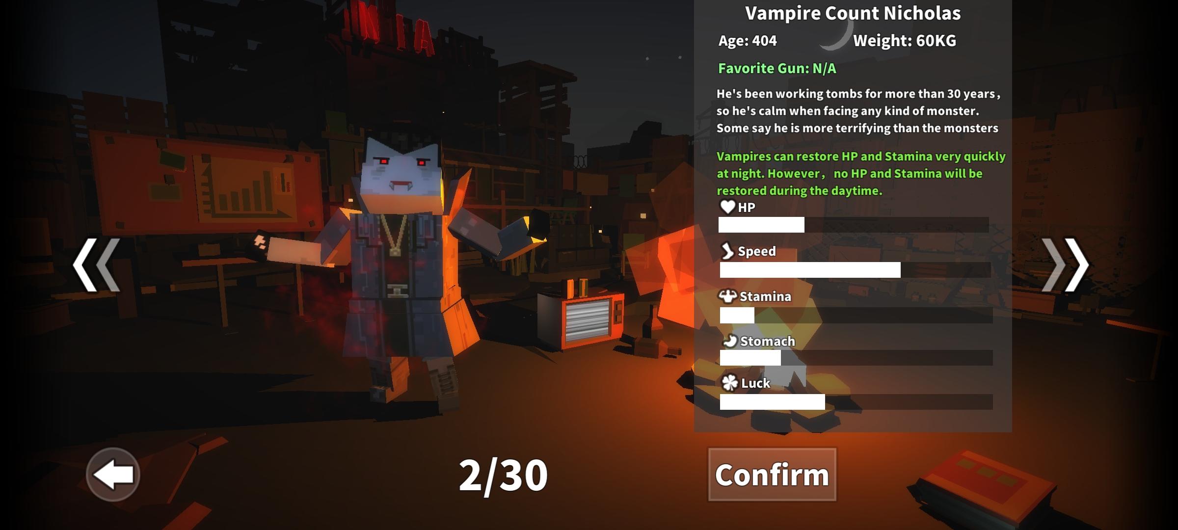 Hero:Vampire Count Nicholas And Weapon：M4A1+Electronic Crossbow - Survivors Of The Zombie World ...