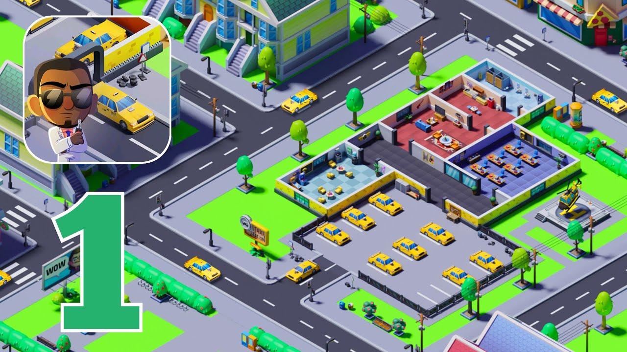 Idle Taxi Tycoon - Gameplay Walkthrough | Part 1 (Android, iOS) - TapTap
