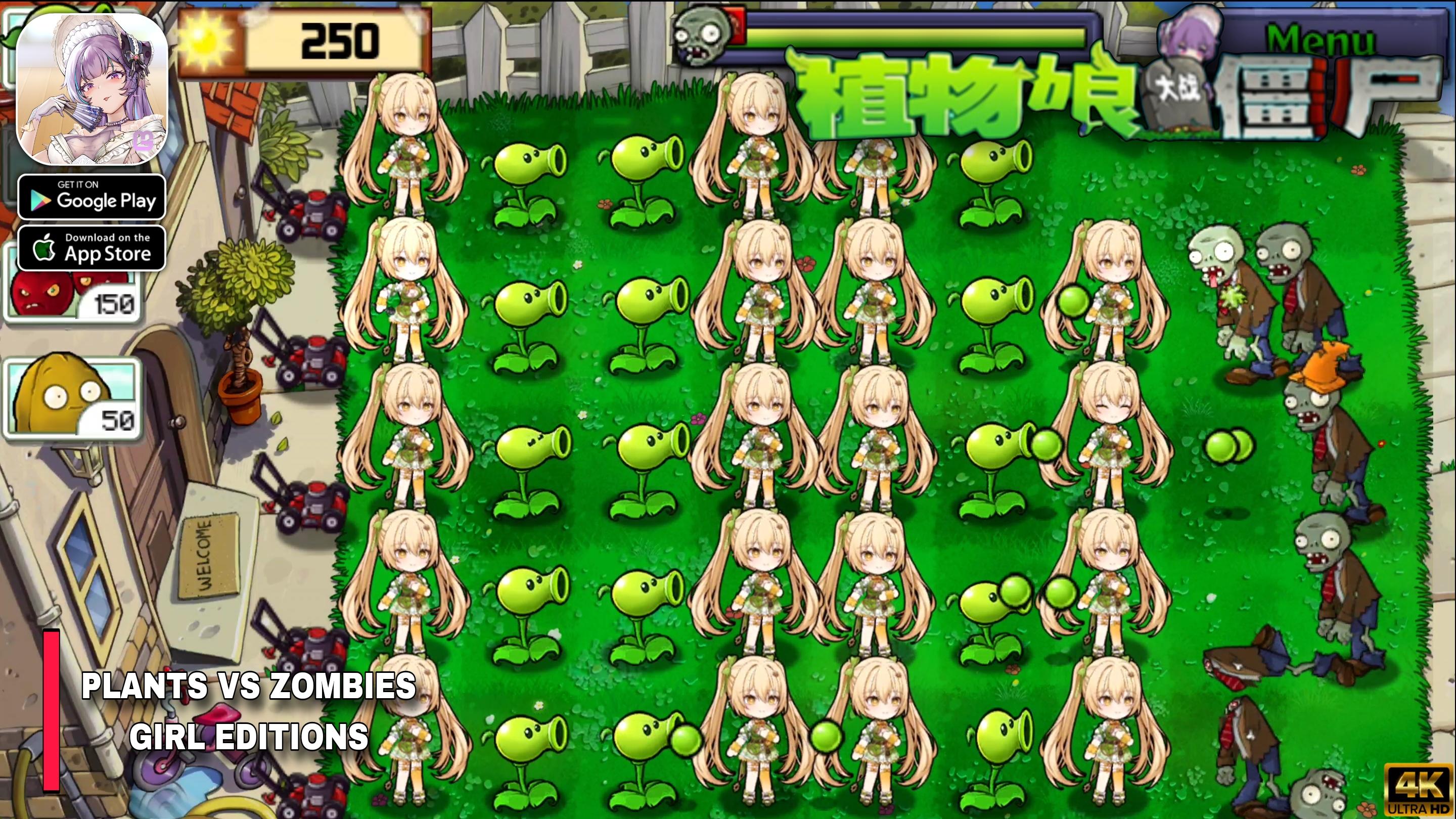 Plants vs. Zombies Girls Edition Gameplay walkthrough part 1 (Android/iOS) - Plants vs. Zombies ...
