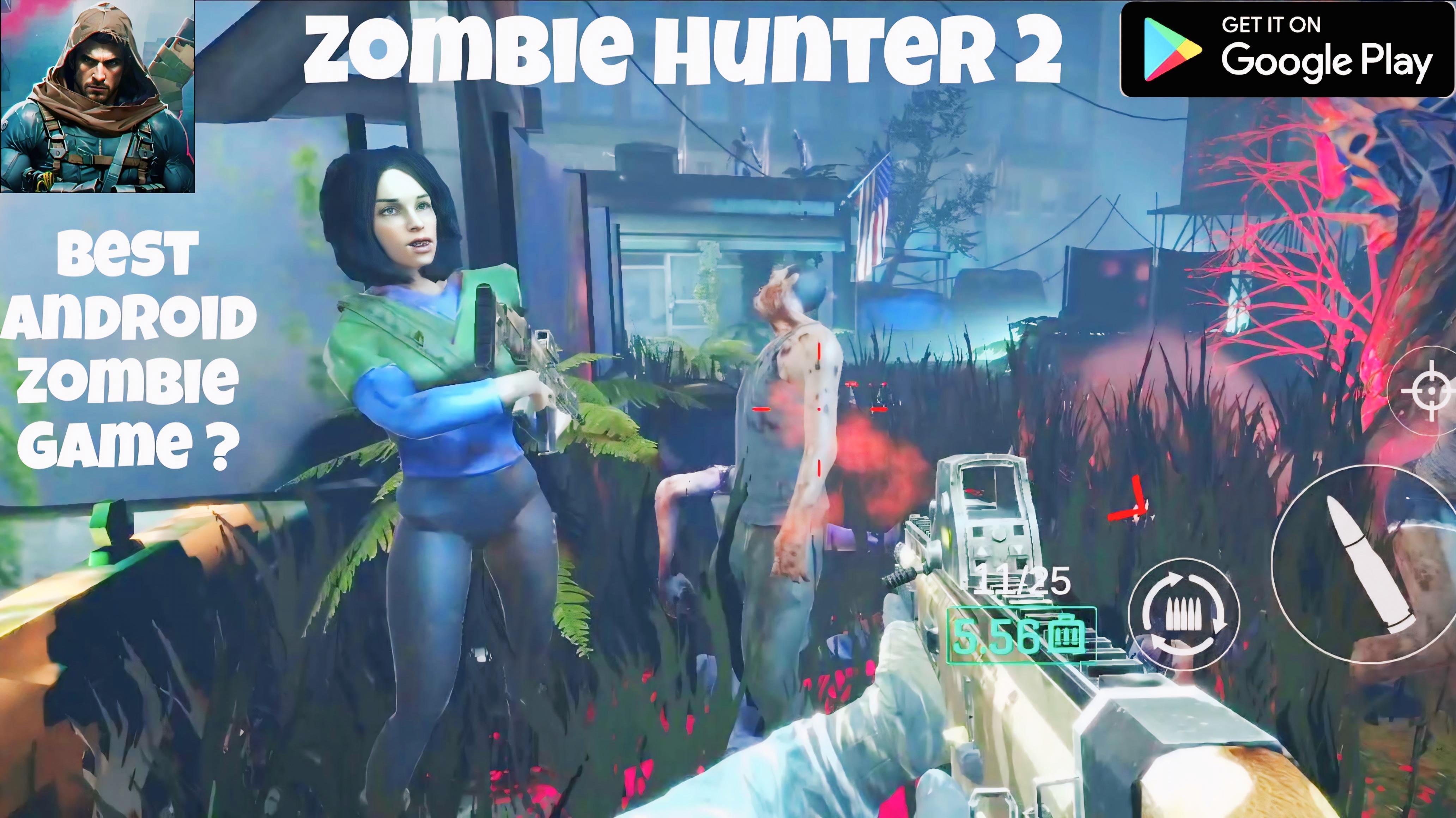 Zombie Hunter 2 ( Android Gameplay ) Walkthrough - Zombie Frontier 4 ...