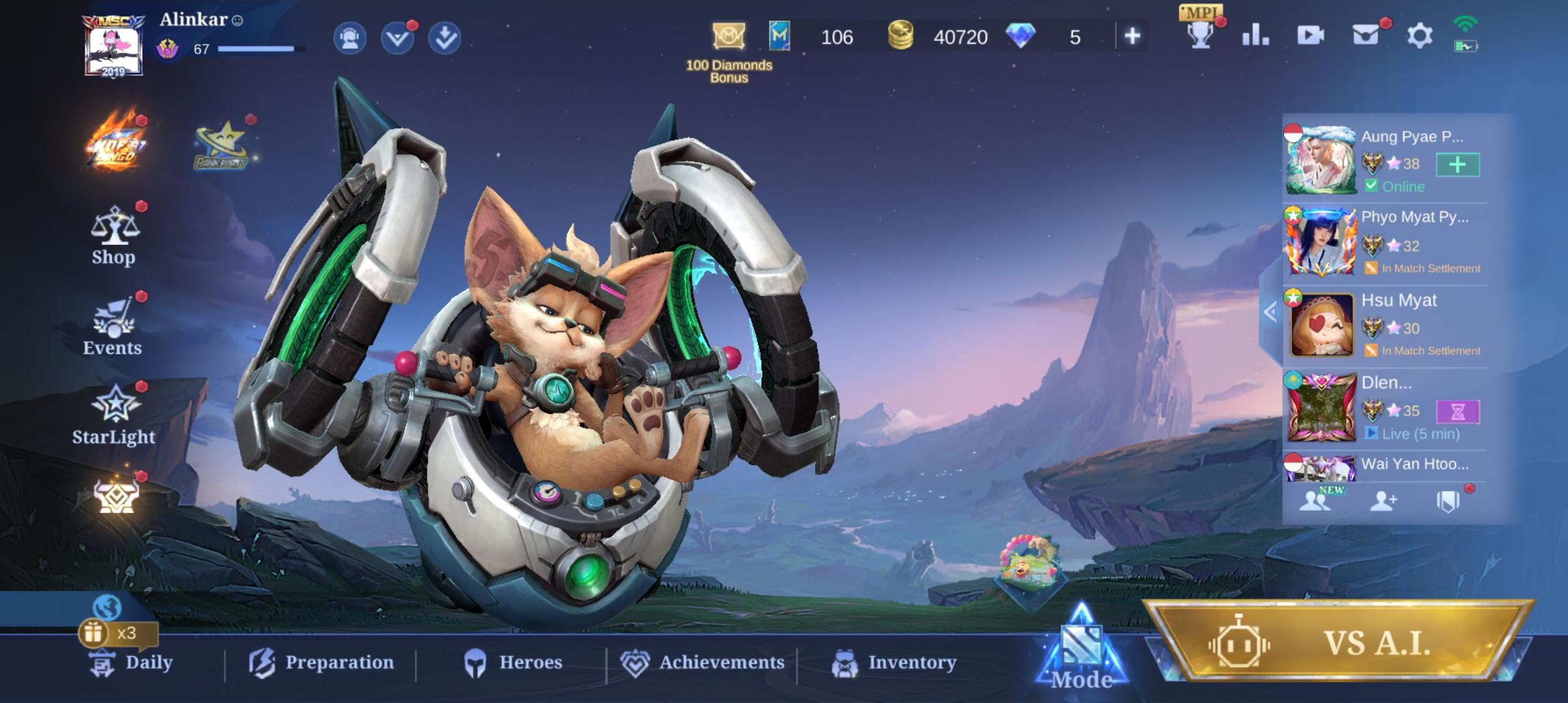 Mobile Legends: Bang Bang Beta - naing koko ko's Posts - TapTap