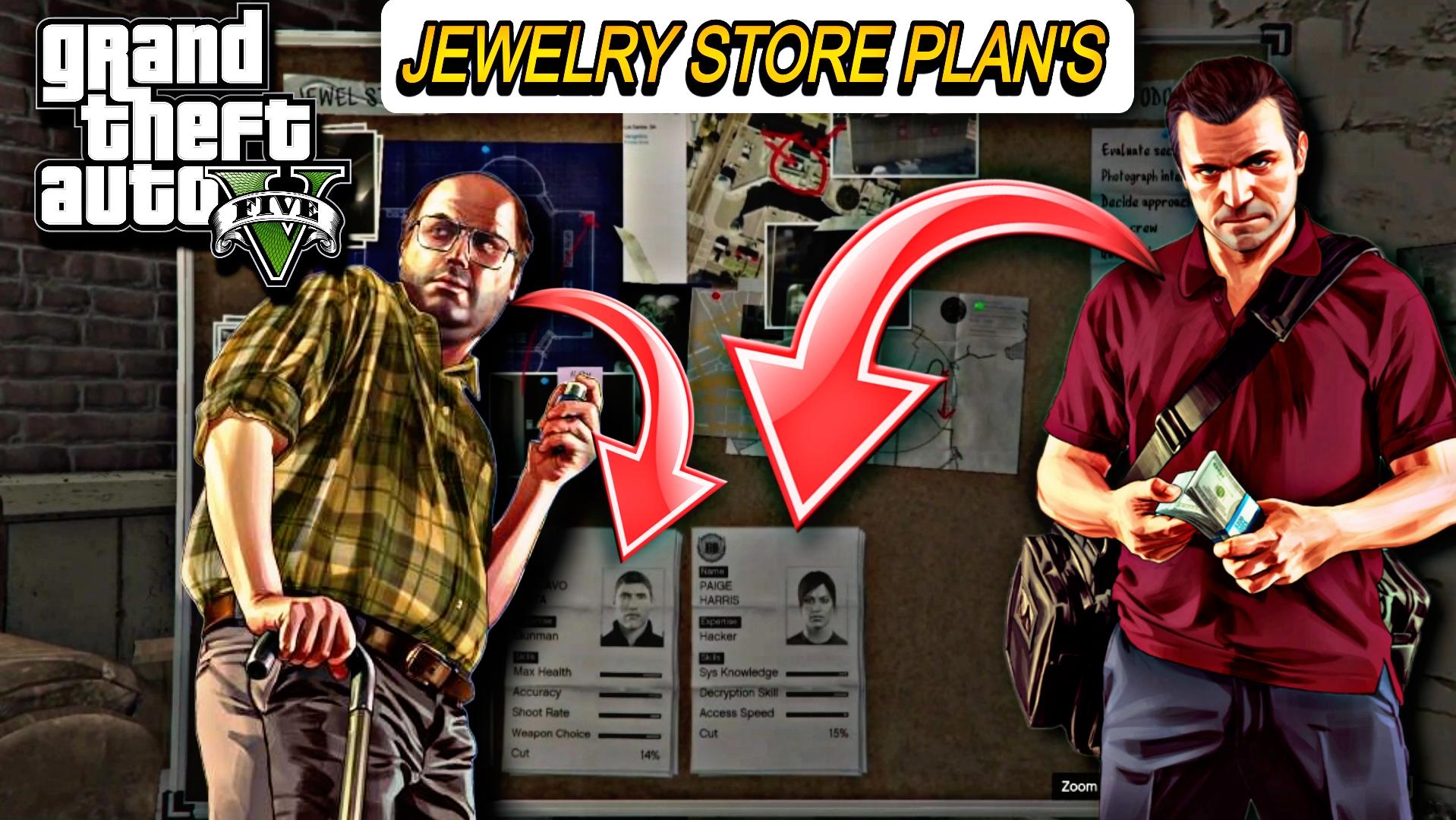 planning for Robbery in Jewellery Shop in GTA V 🔥 ll #Gta5 - Grand ...