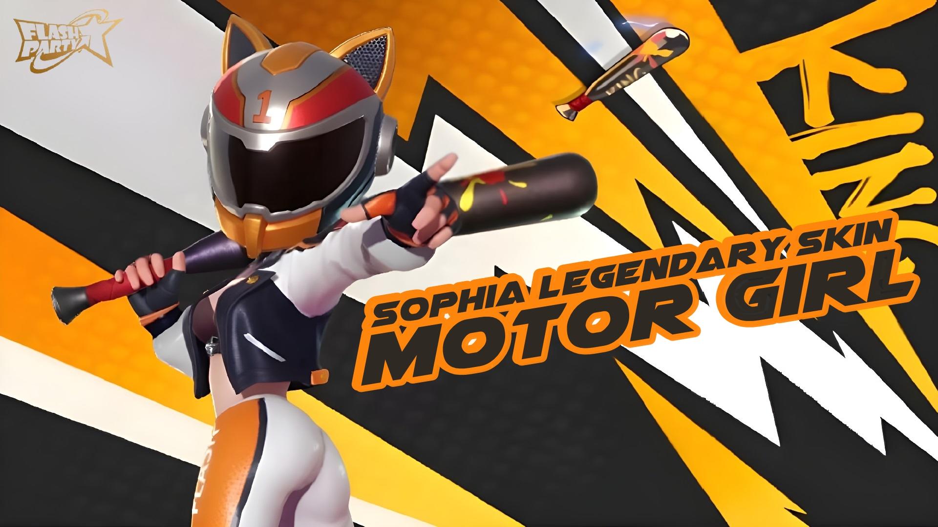 Sophia's Legendary Skin "Motor Girl" | Flash Party SS4 - Flash Party - Flash Party (PC) - TapTap