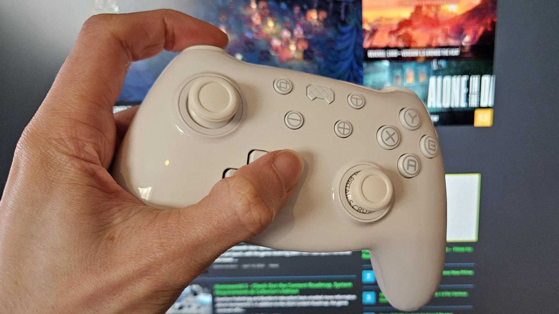 PB Tails Crush controller - a very different style that doesn't drop performance for looks - TapTap