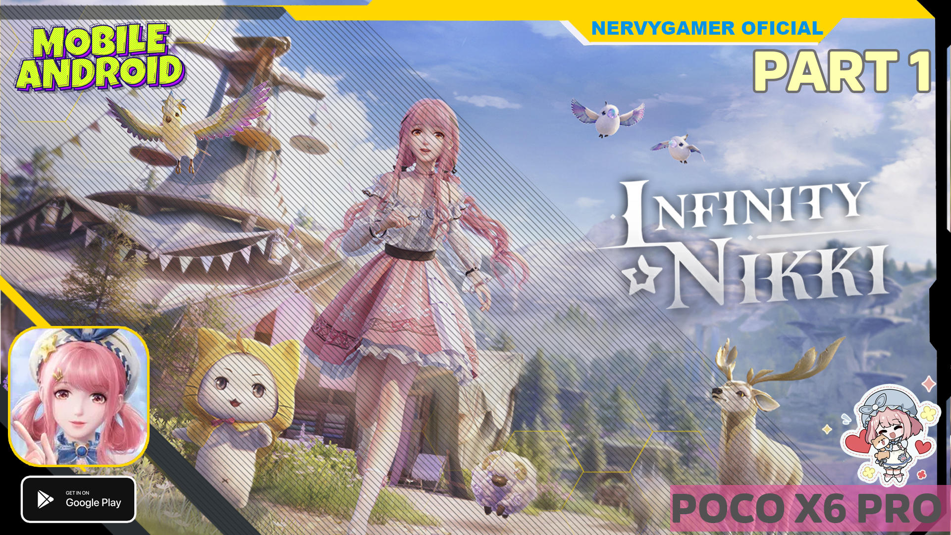 🟢Infinity Nikki - Official Launch Gameplay on Android - POCO X6 PRO (no commentary)-Infinity ...