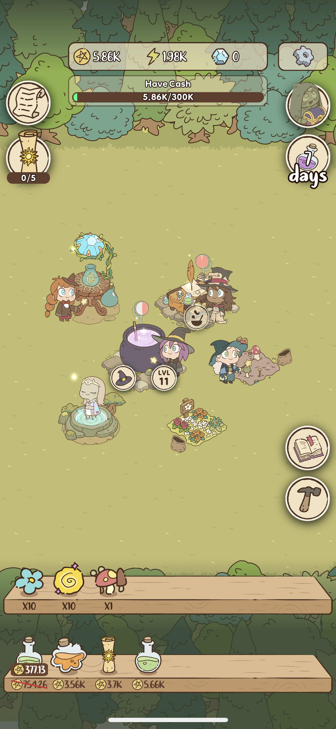 Potions & Spells: Idle Witches - Princess77's Posts - TapTap